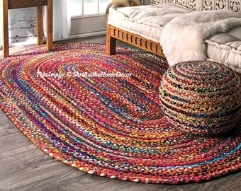 Braided Rag Rug | Etsy