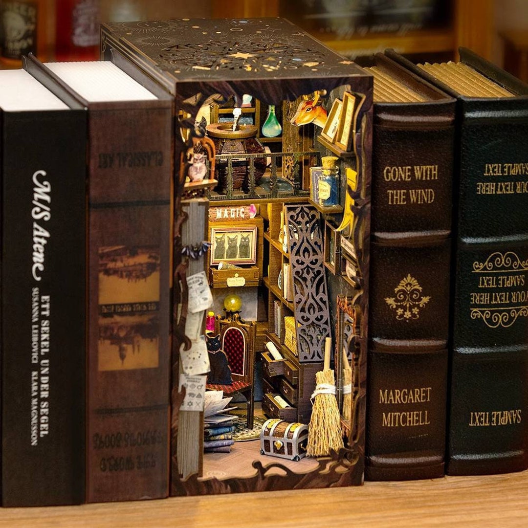 Magic Pharmacist Book Nook DIY Book Nook Kits the Alchemist - Etsy