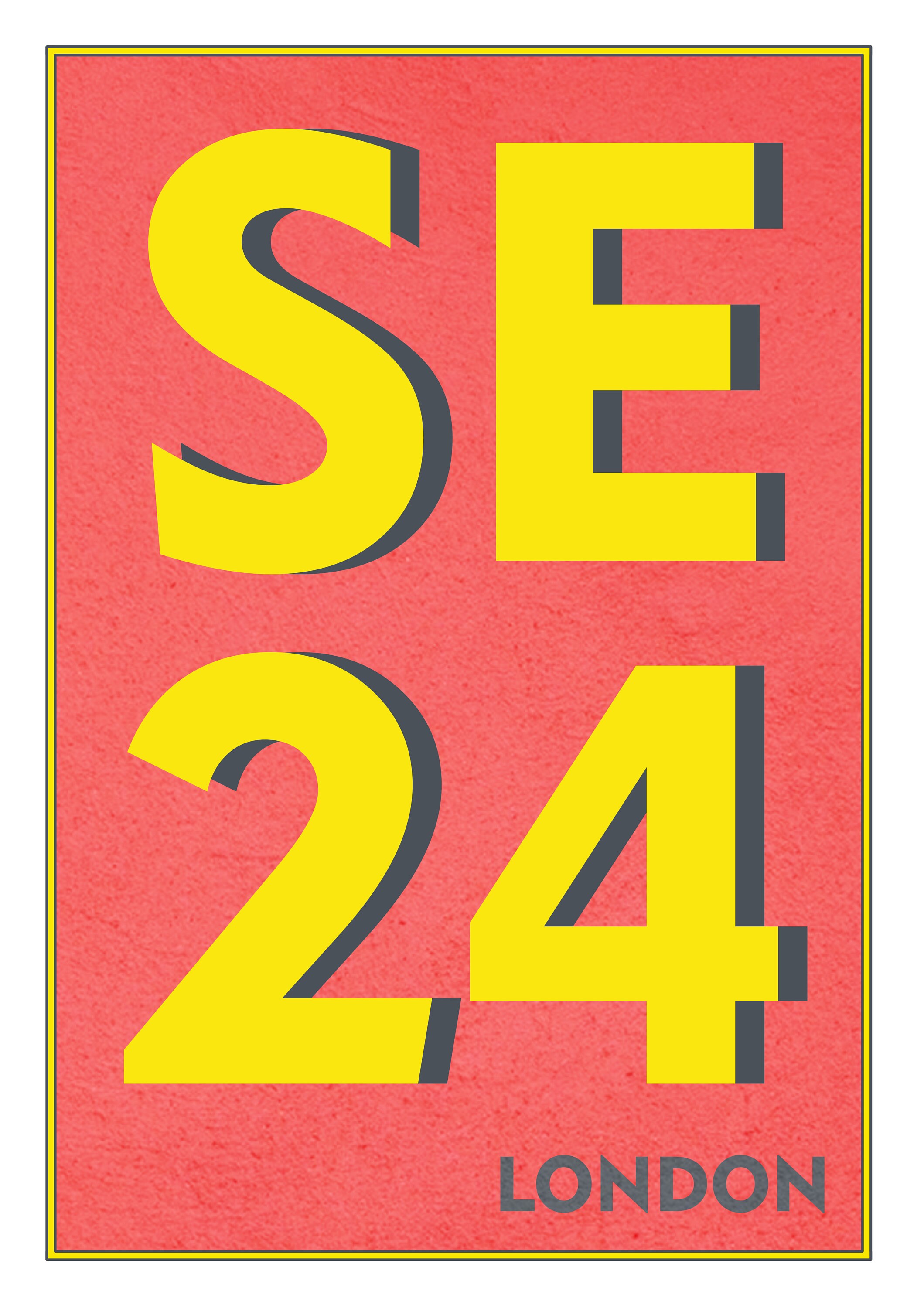 SE24 Brockwell / Dulwich / Herne Hill London Postcode - Etsy UK