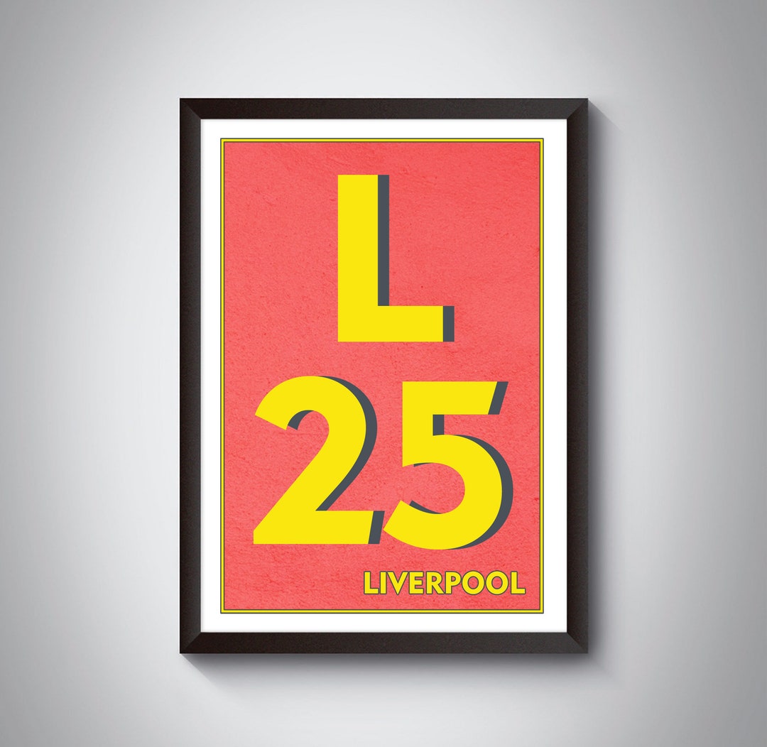 L25 Belle Vale, Gateacre, Hunts Cross, Woolton, Halewood Print ...