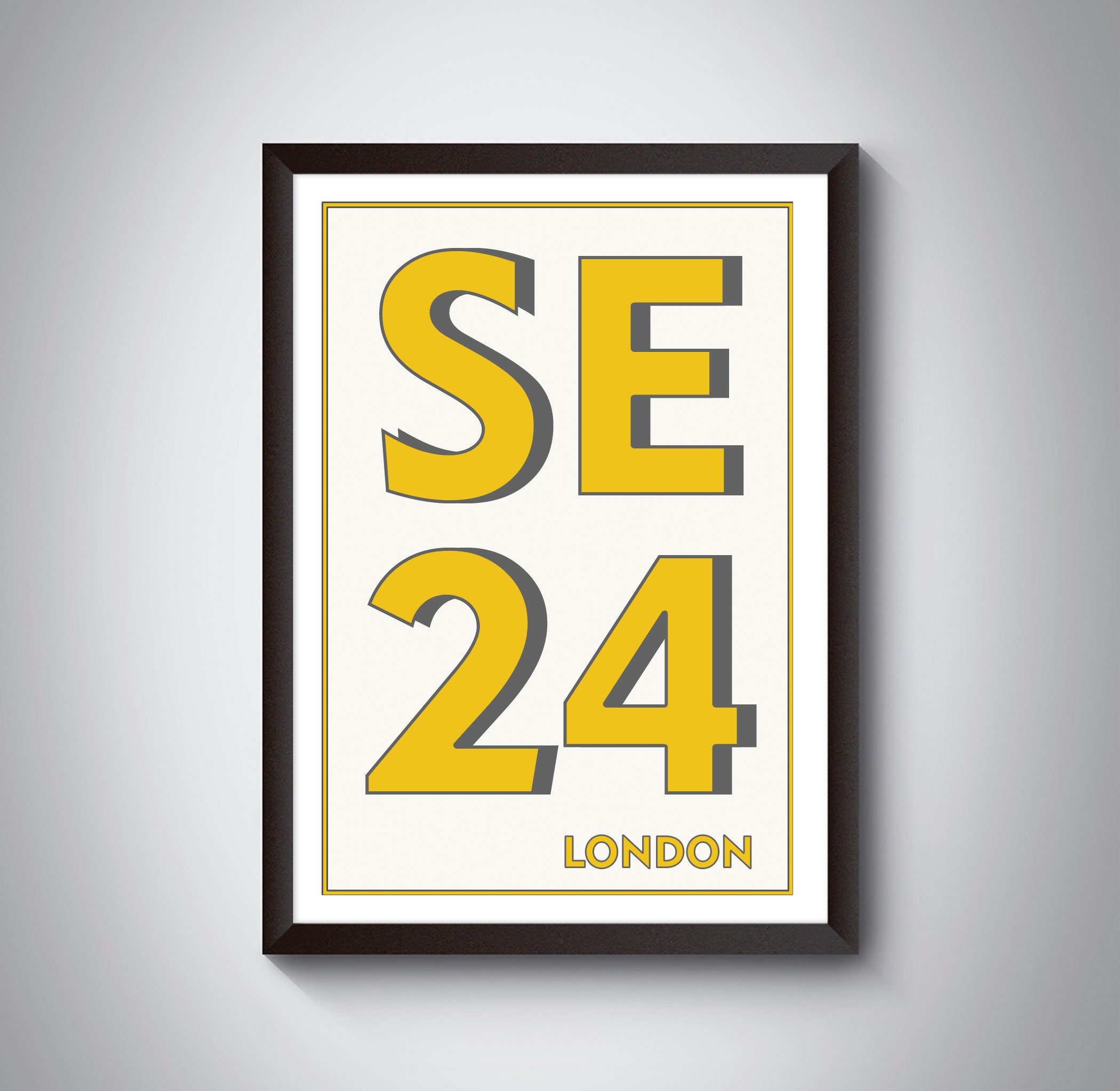 SE24 Brockwell / Dulwich / Herne Hill London Postcode - Etsy UK