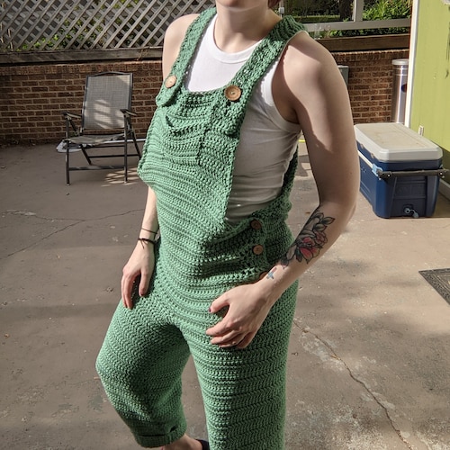 Sage Crochet Overalls Pattern - Etsy