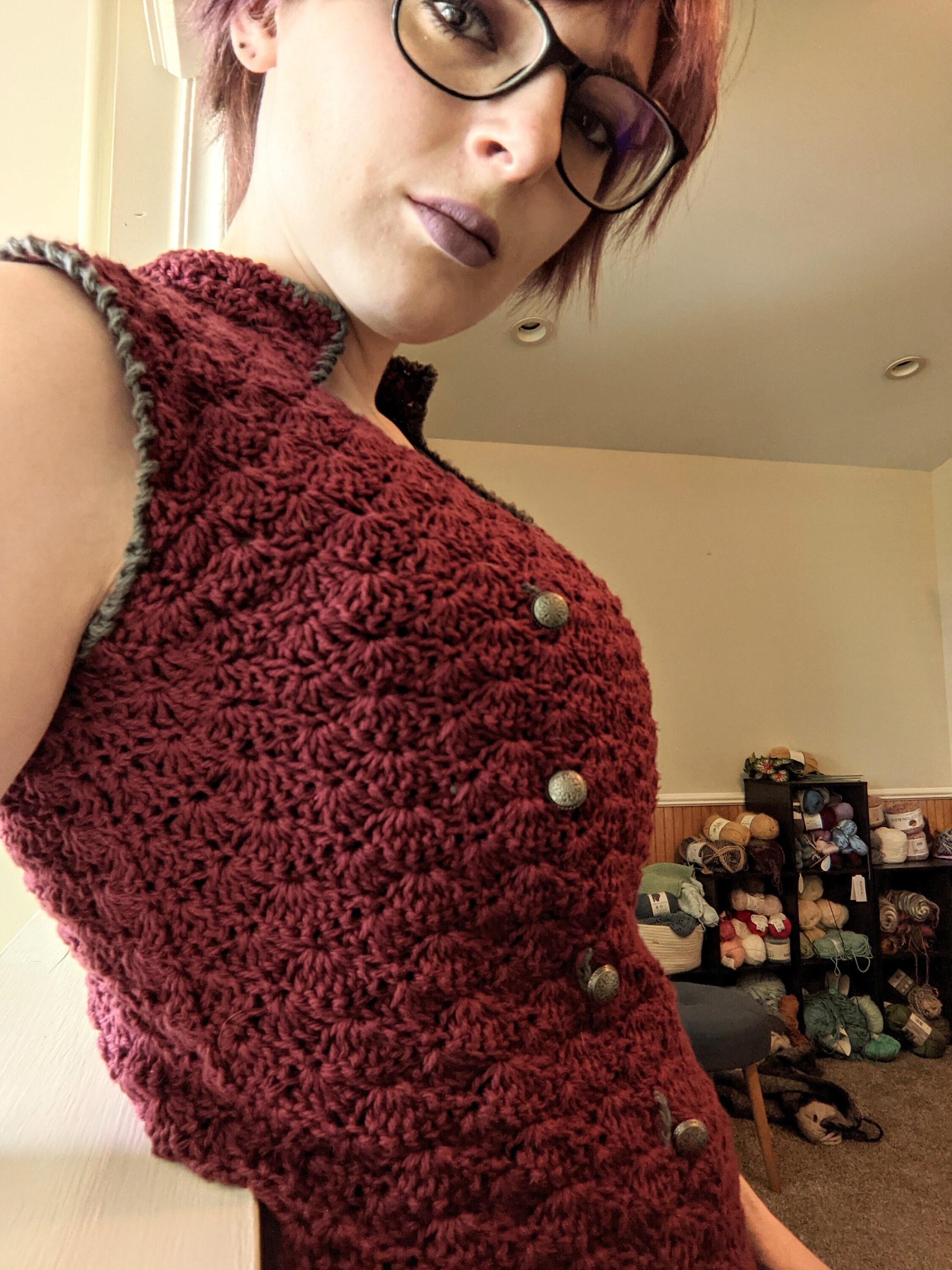 Archer Military Vest Crochet Pattern - Etsy