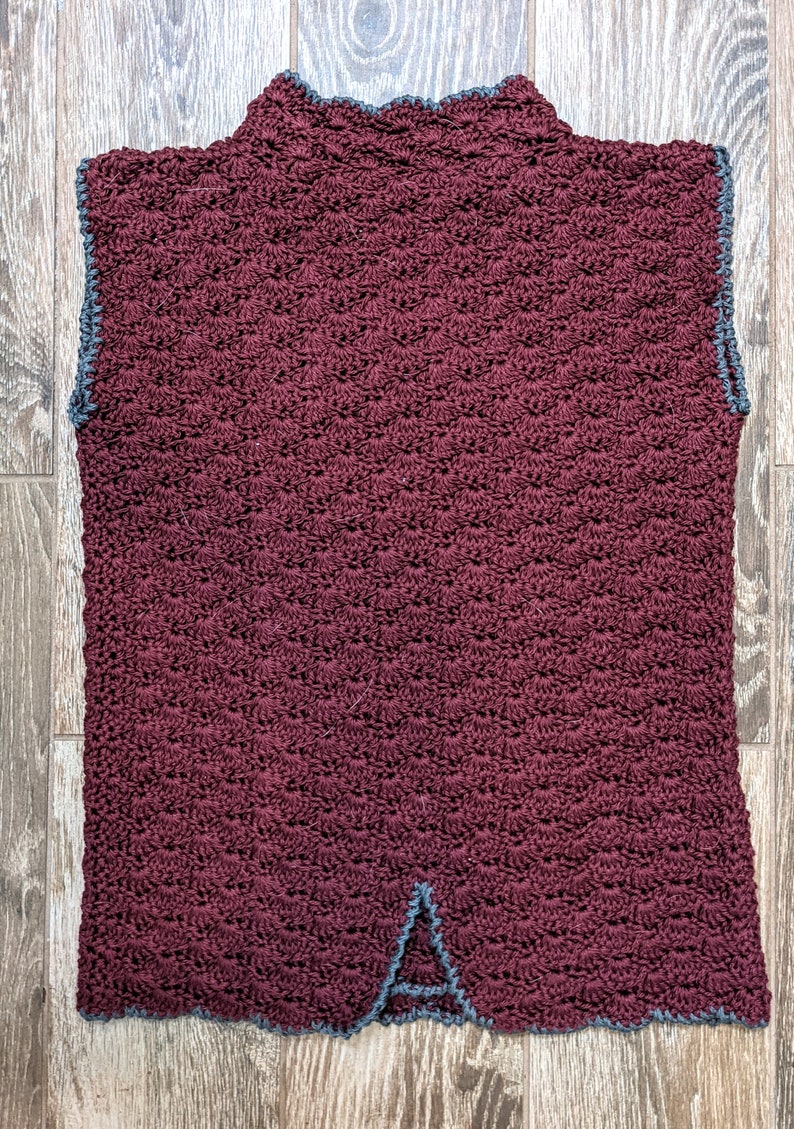 Archer Military Vest Crochet Pattern - Etsy