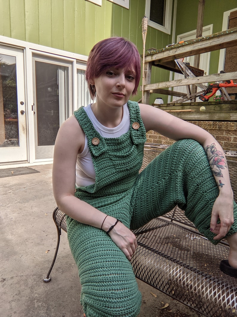Sage Crochet Overalls Pattern - Etsy