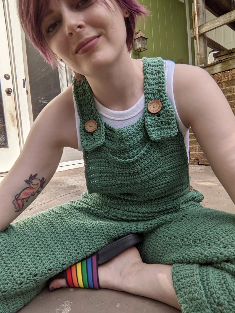 Sage Crochet Overalls Pattern - Etsy