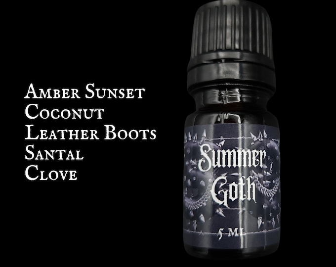 90s Goth Perfume Oil | 90s Gothic Perfume Oil | Nostalgic Perfume - Etsy