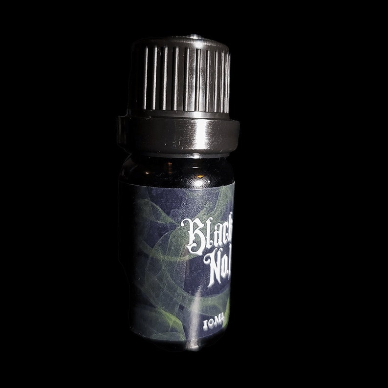 BLACK NO.1 PERFUME Perfume Oil Goth Perfume Gothic - Etsy