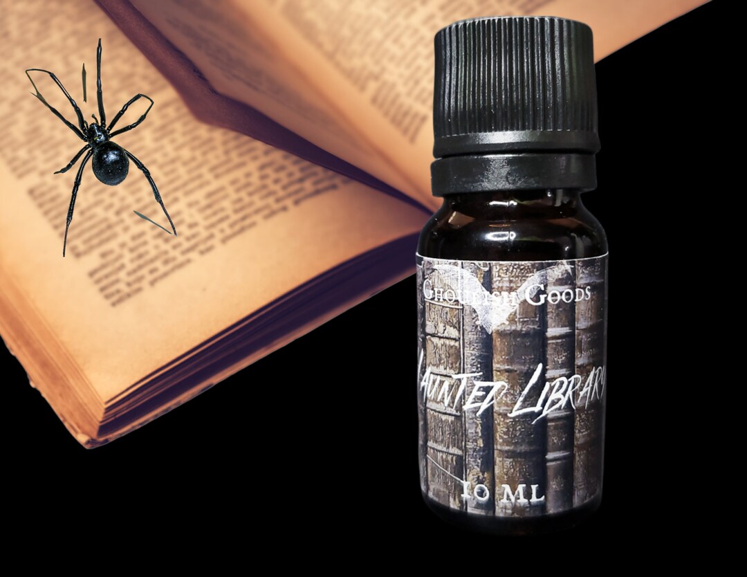 HAUNTED LIBRARY PERFUME Goth Perfume Oil Alternative Unique Fragrance ...