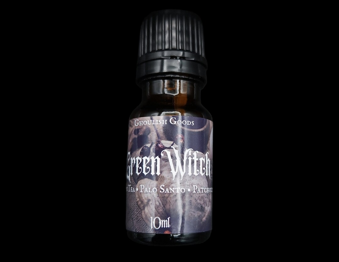 Green Witch Goth Perfume Oil Alt Unique Fragrance Spring Summer Gender ...