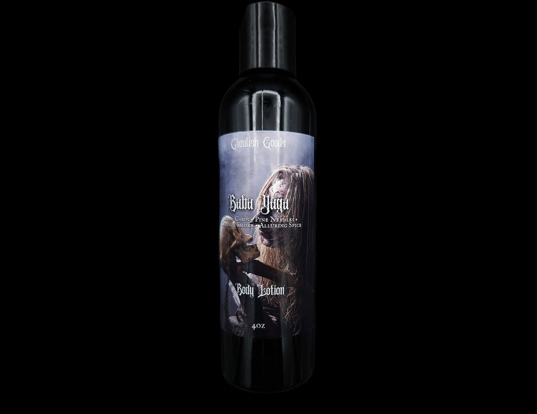 Baba Yaga Lotion Goth Lotion Alternative Unique Fragrance Earthy Gender ...