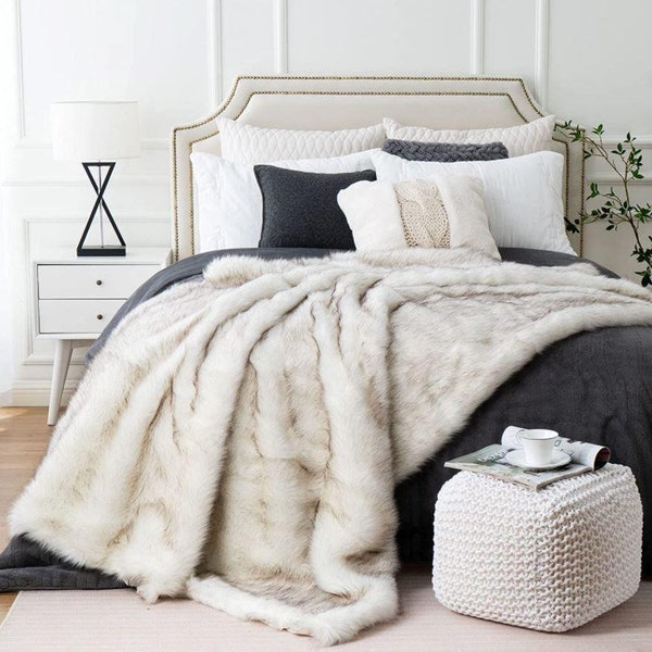 Fake Fur Throw - Etsy