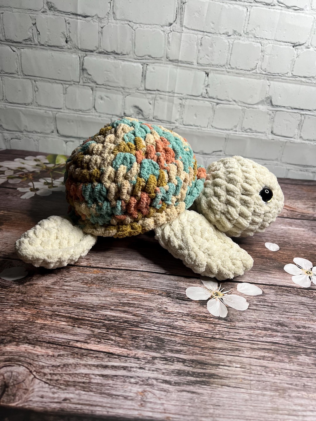 Crochet Sea Turtle Stuffy - Etsy