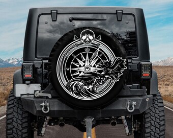Pirate Tire Cover - Etsy