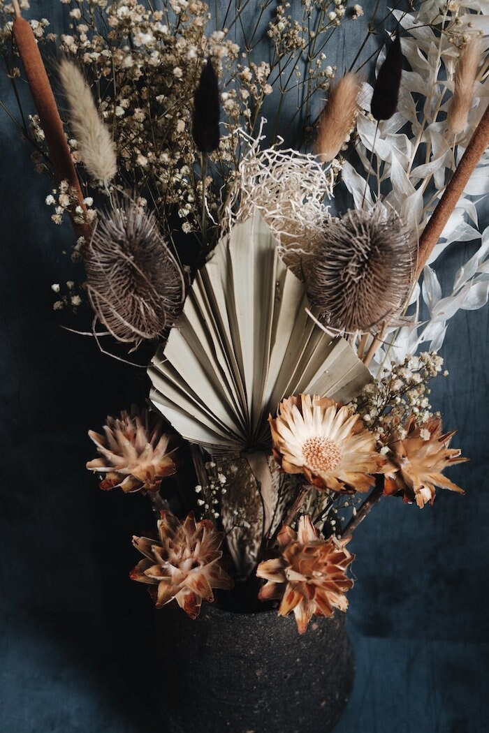 Clarissa Dried Flower Bouquet - Etsy