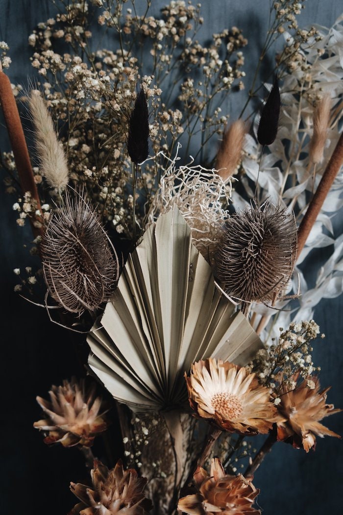 Clarissa Dried Flower Bouquet - Etsy