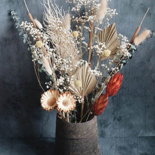 Clarissa Dried Flower Bouquet - Etsy