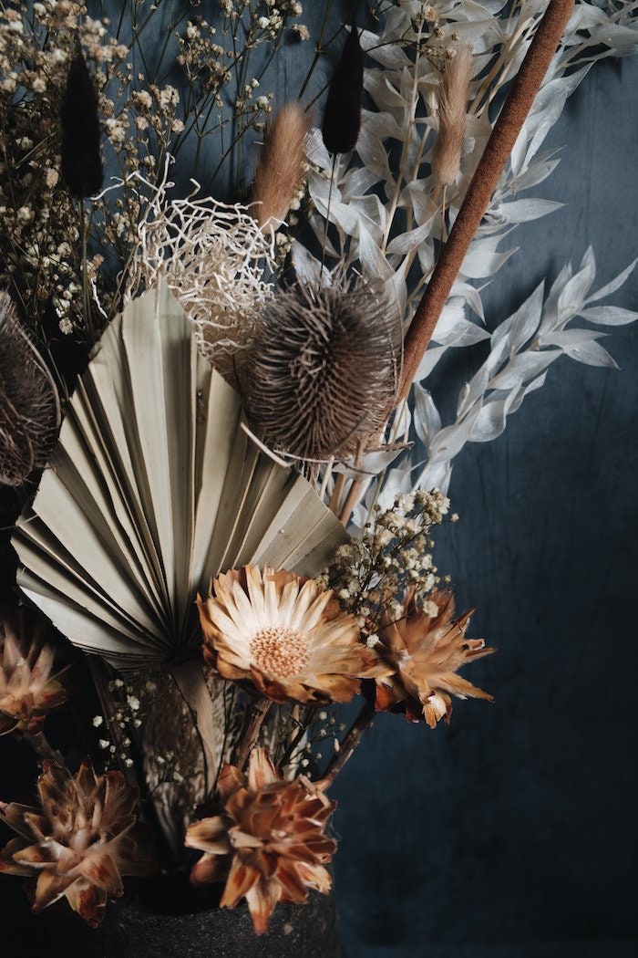 Clarissa Dried Flower Bouquet - Etsy