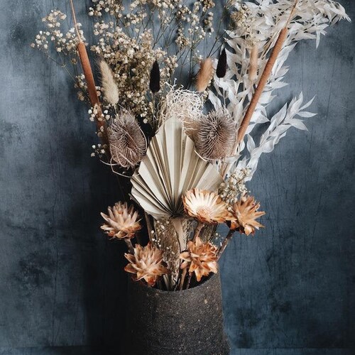 Clarissa Dried Flower Bouquet - Etsy