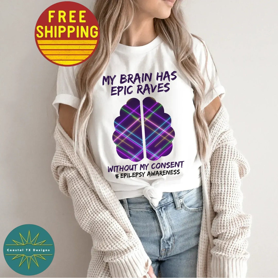 Epilepsy Awareness Shirt Epilepsy Shirt Epilepsy Mom Shirt Epilepsy ...