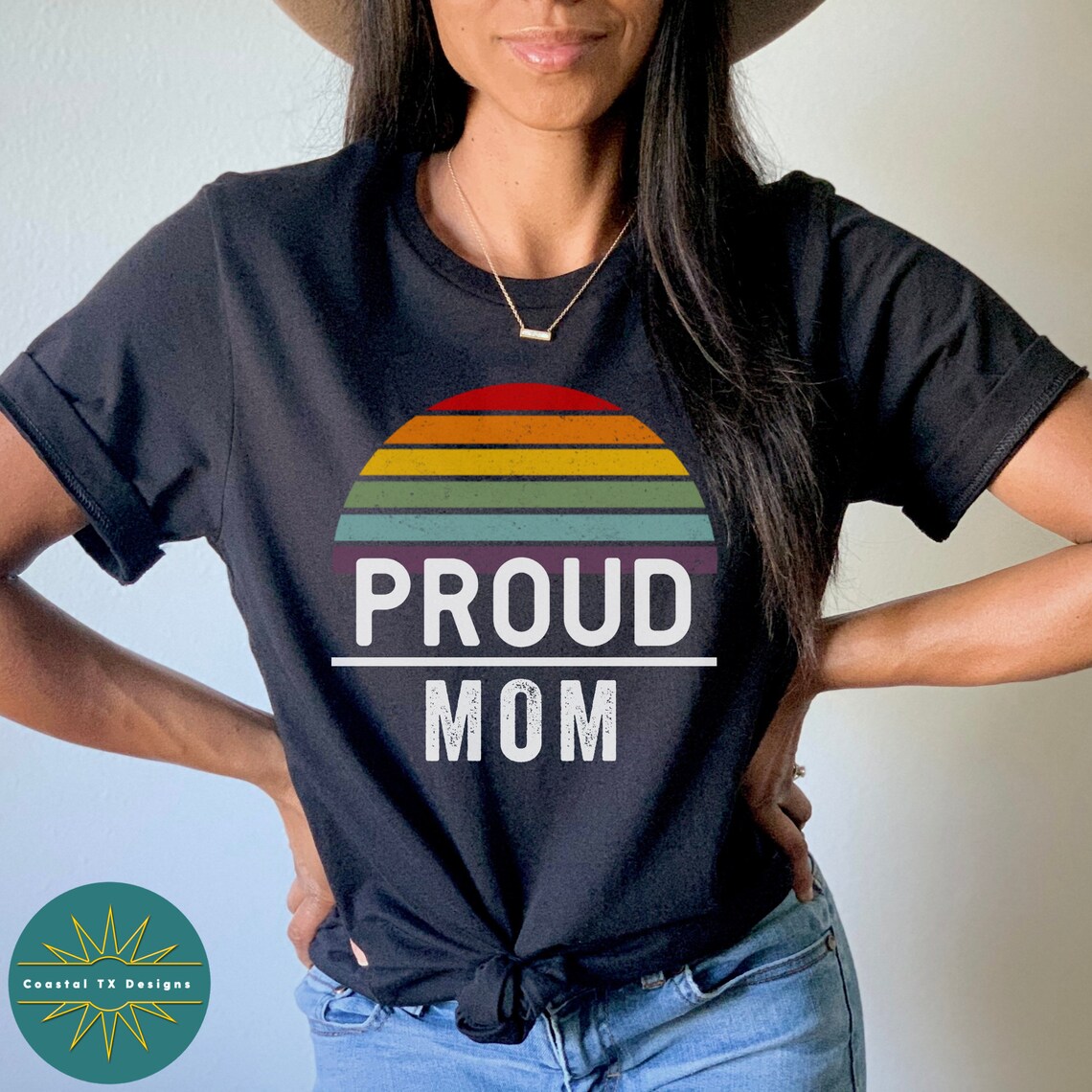 Proud Mom Pride Shirt LGBTQ Proud Parent Shirt Mom Pride Month | Etsy