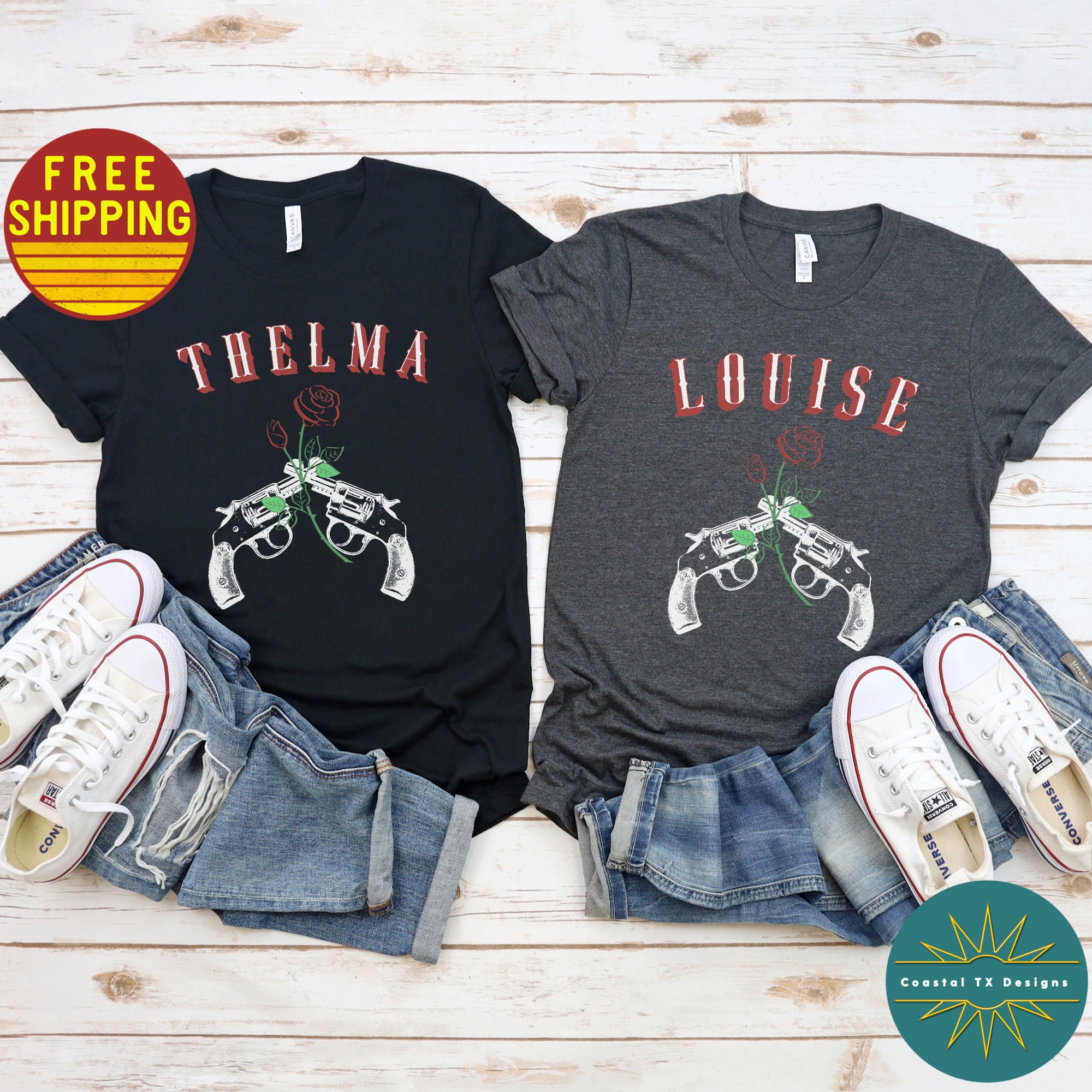 Thelma and Louise Shirts BFF Gifts BFF Shirts Best Friend Gift | Etsy