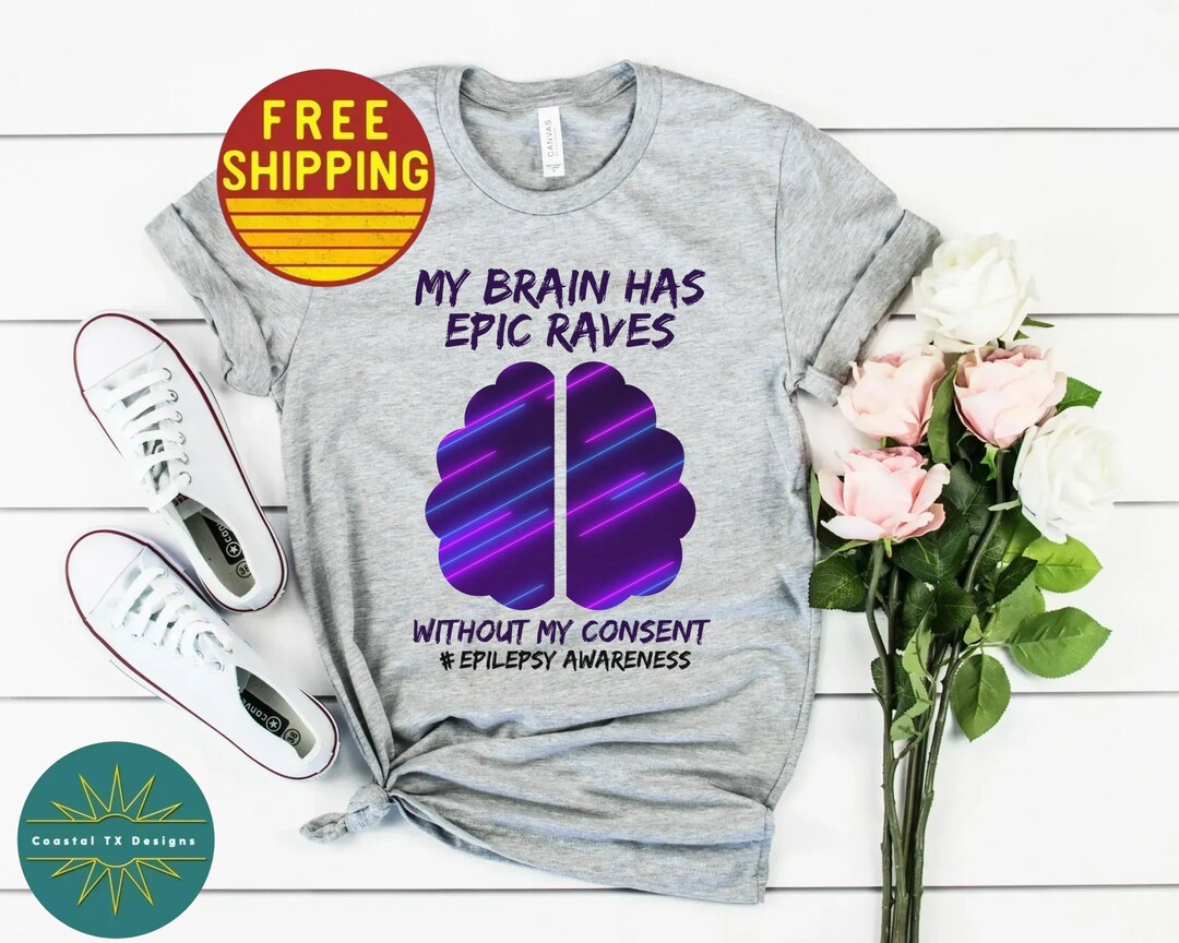 Epilepsy Shirt Epilepsy Awareness Shirt Epilepsy Mom Shirt Epilepsy ...