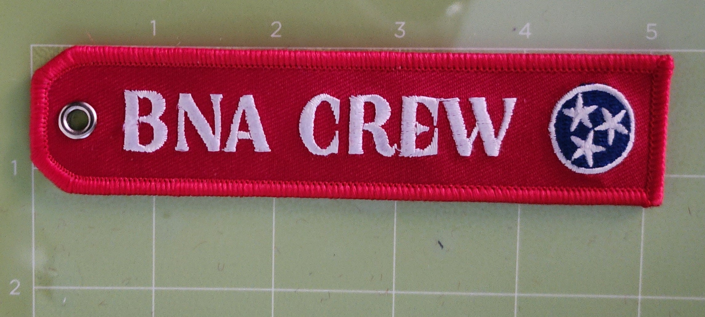 BNA CREW Inspired Bag Tag/keychain. - Etsy