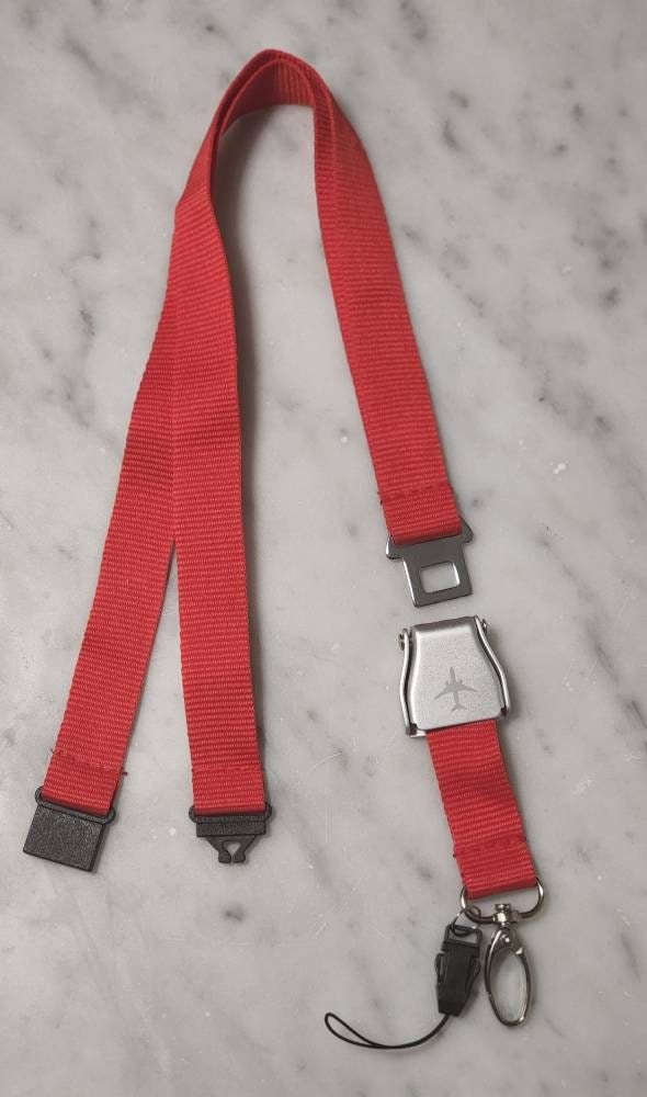 Airplane Seatbelt Buckle Lanyard for Pilots Flight - Etsy