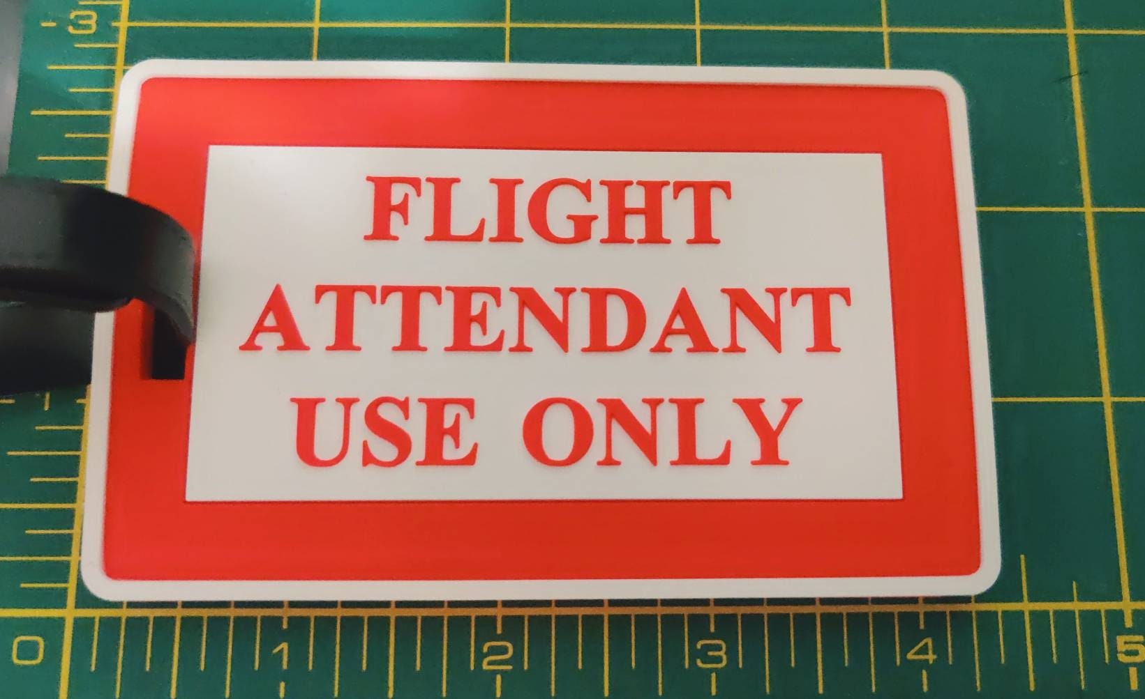 Flight Attendant Use Only Luggage Tag. - Etsy