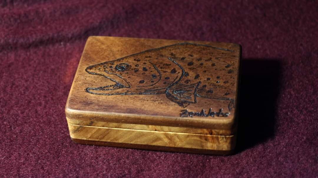 Wooden Lure Fly Box - Etsy