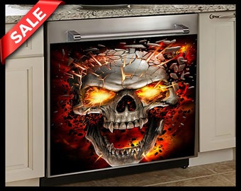 Skull Kitchen Accessories - Etsy