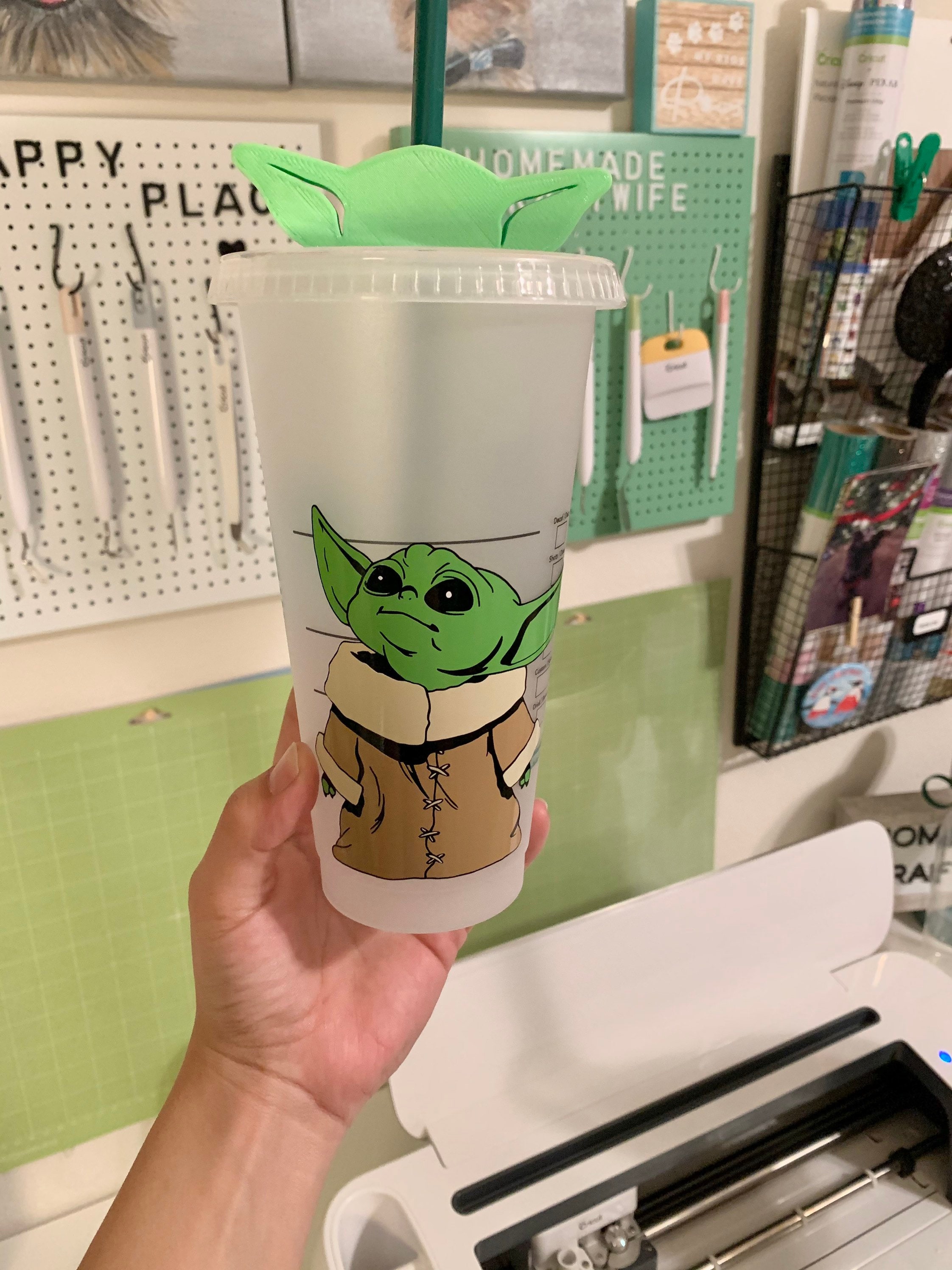 Baby Yoda Cup/ the Mandalorian Cup/ the Child Cup/ Grogu Cup/ - Etsy