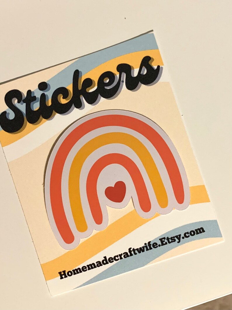 Sticker Pack/ Groovy Sticker Pack/ Stickers/ Retro Stickers/ - Etsy