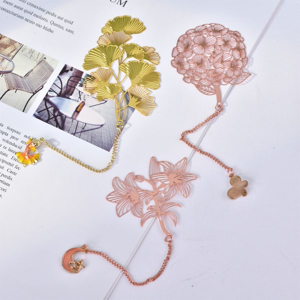 Metal Bookmark - Etsy