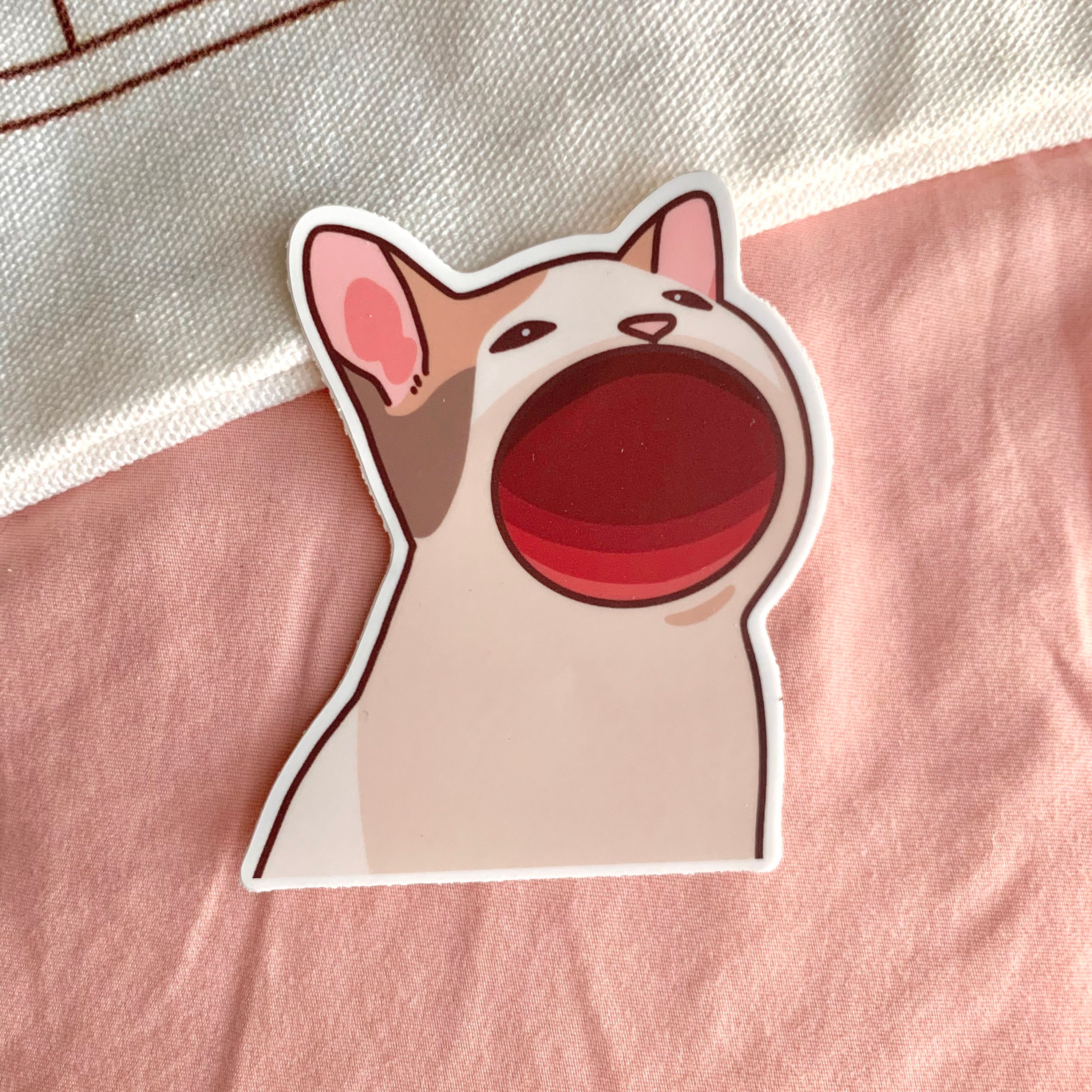 Pop Cat Stickers - Etsy