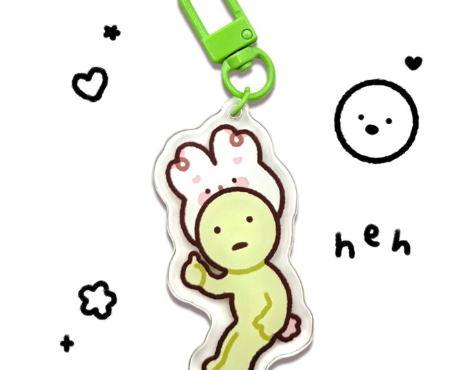 Smiski Keychain - Etsy