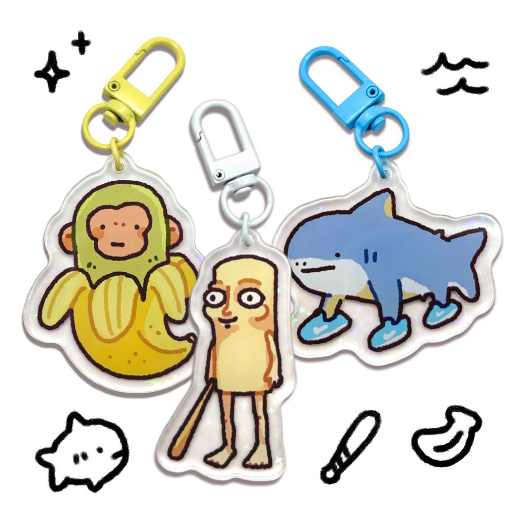 Italian Brainrot Keychains | Funny Cute Gift Meme - Etsy
