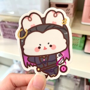 Valorant Agents Bunny Vinyl Stickers Jett Reyna Raze Phoenix Neon Yoru ...