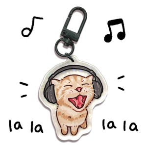 Cat Meme Keychains | Funny Cute Gifts for Kitty Lovers - Etsy