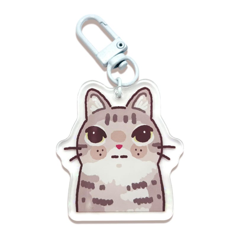 Cat Meme Keychains 4 | Funny Cute Gift Meme - Etsy