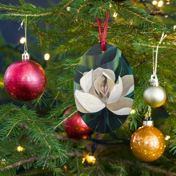Magnolia Christmas Tree Art