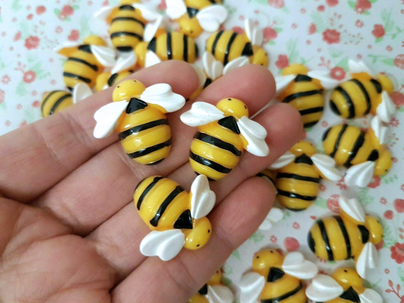 5/10 Cute Save the Bumble Bee Flatback Resin Cabochon - Etsy