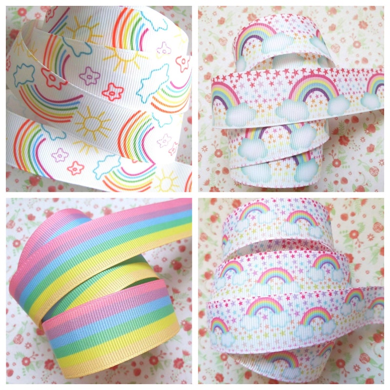 Rainbow Ribbon - Etsy