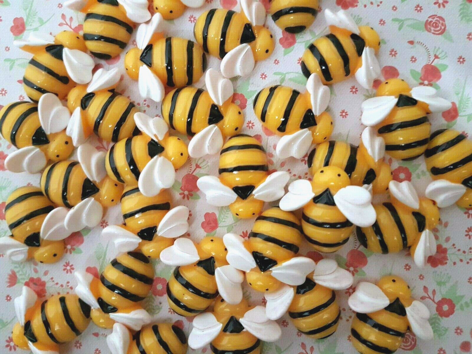 5/10 Cute Save the Bumble Bee Flatback Resin Cabochon - Etsy
