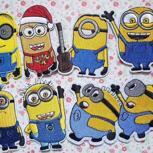 Minion Logo Iron on Patch - Etsy