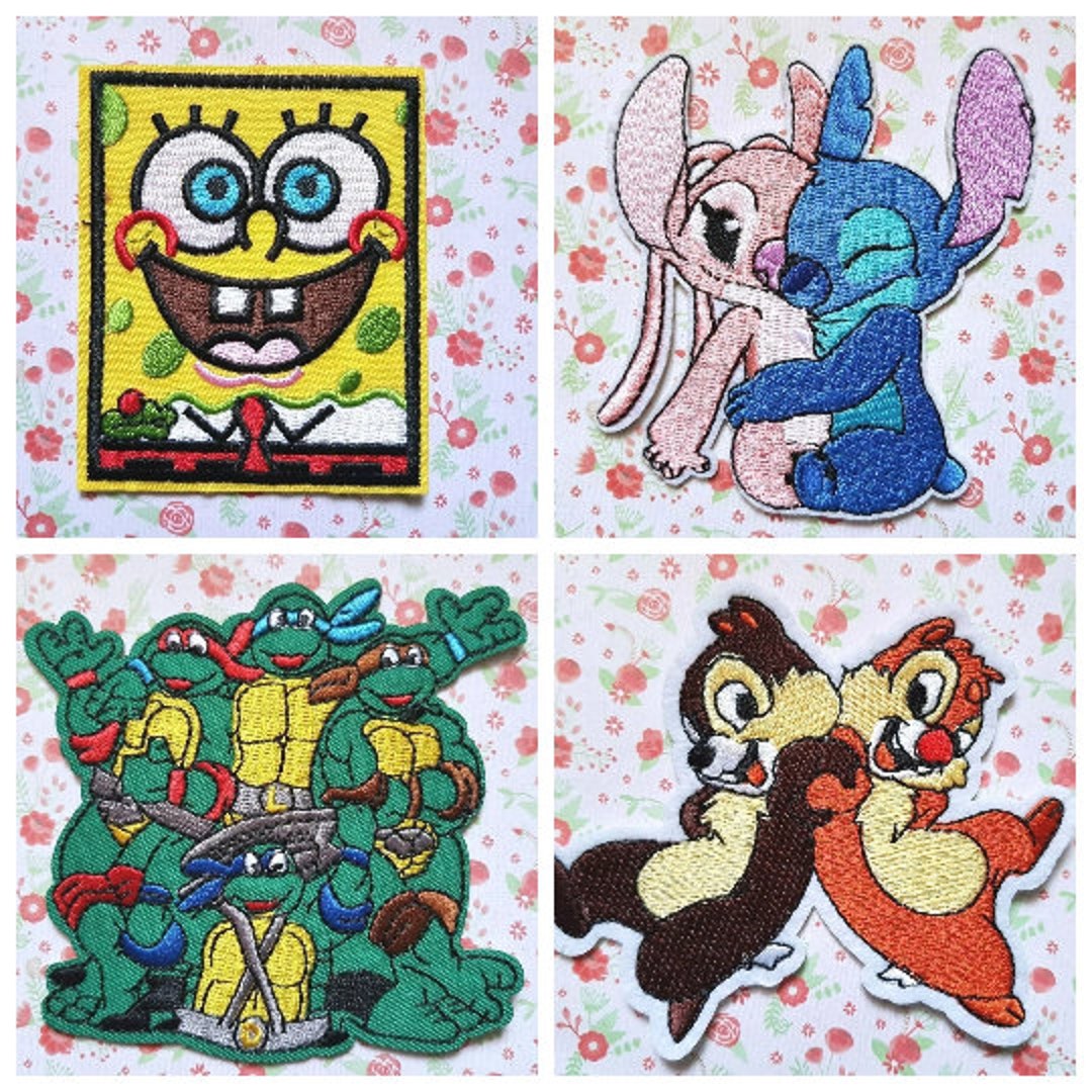 1 X Cute Cartoon Kids Children Embroidered Patch Sew On/iron on Patch ...