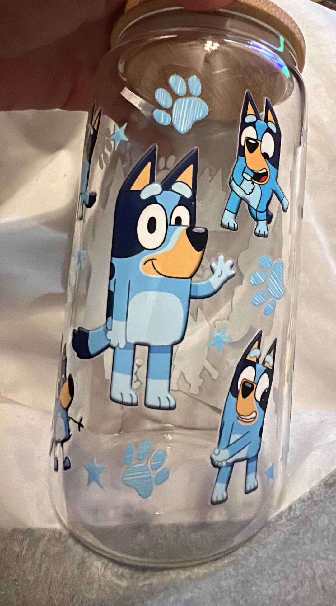 Bluey Libby Glass - Etsy