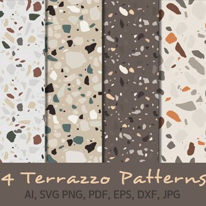 Terrazoo Patterns SVG Bundle Digital Download Background - Etsy
