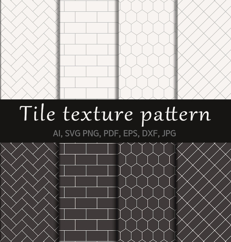 Tile texture svg Bundle, Digital download, Cricut pattern SVG, Cut ...